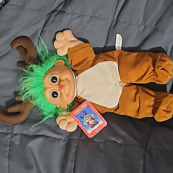 Russ | Toys | Russ Vintage Troll Kidz Rudy 9s Christmas Troll ...